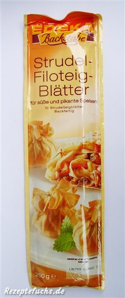 Rezeptefuchs / album / Edeka Backstube Strudel-Filoteig-Blätter / 1